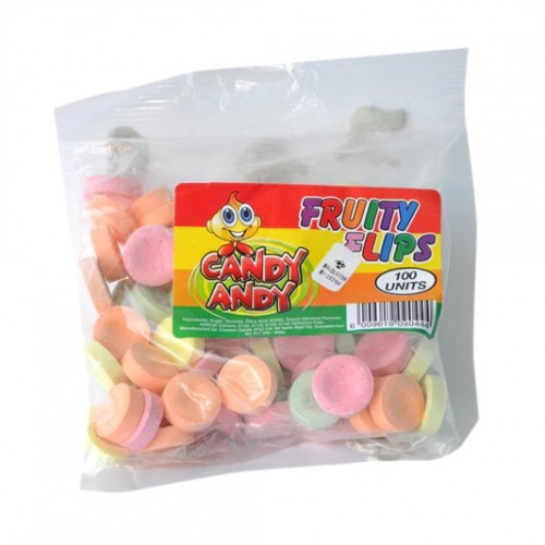 CANDY ANDY FRUITY FLIPS 100'S