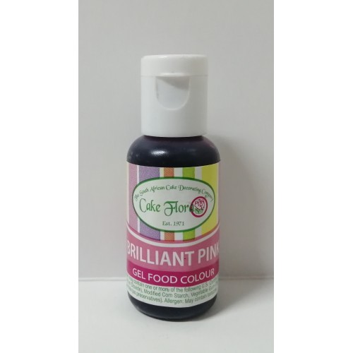 GEL FOOD COL BRILLIANT PINK 21G
