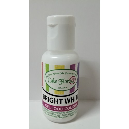 GEL FOOD COL BRIGHT WHITE 21G