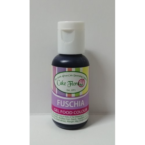 GEL FOOD COL FUSCHIA 21G