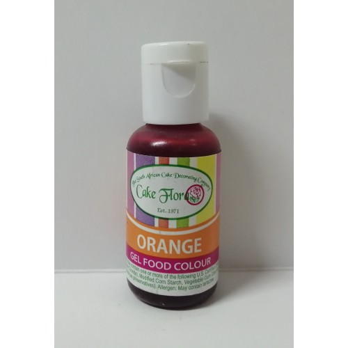 GEL FOOD COL ORANGE 21G