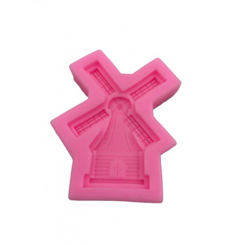 FONDANT MOULD WINDMILL PINK